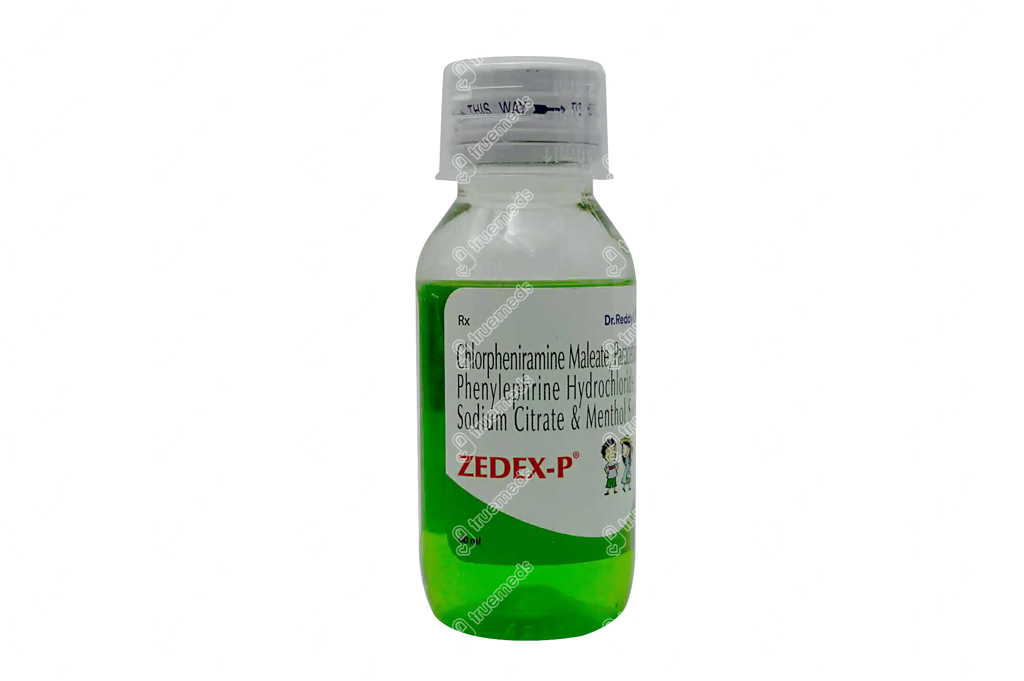 Zedex P Syrup 60 Ml - Uses, Side Effects, Dosage, Price | Truemeds