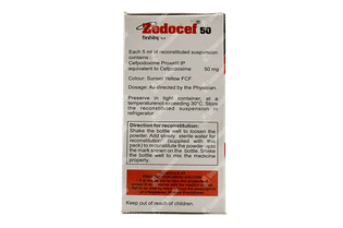 Zedocef 50 Mg Dry Syrup: Uses, Side Effects, Price & Substitutes