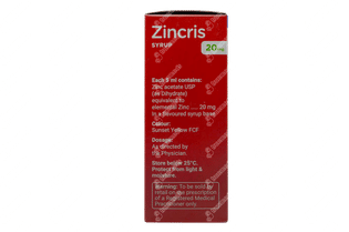 Zincris 20 MG Syrup 100 ML | Order Zincris 20 MG Syrup 100 ML Online at ...