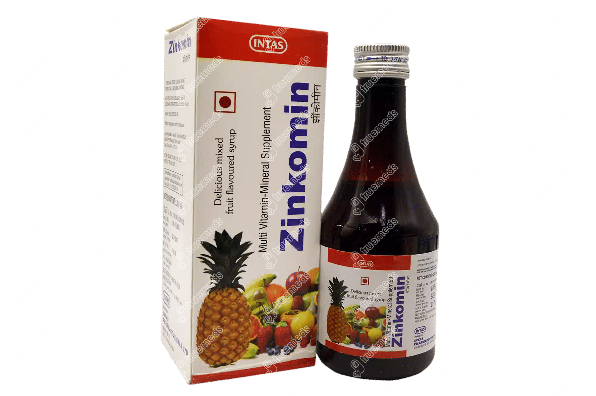 Zinkomin Syrup 200 Ml - Uses, Side Effects, Dosage, Price | Truemeds