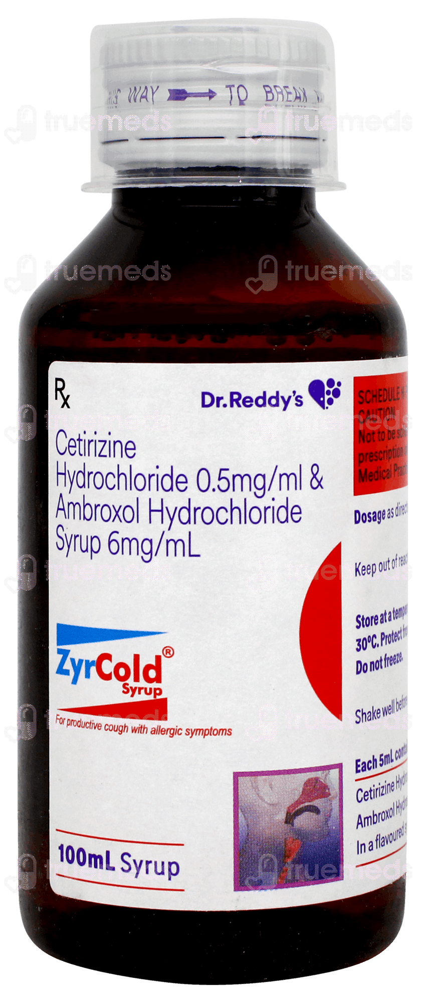 Zyrcold Syrup – Cough & Cold Treatment