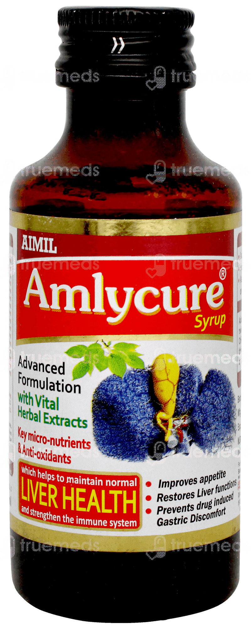 Amlycure Syrup 100 Ml - Uses, Side Effects, Dosage, Price | Truemeds