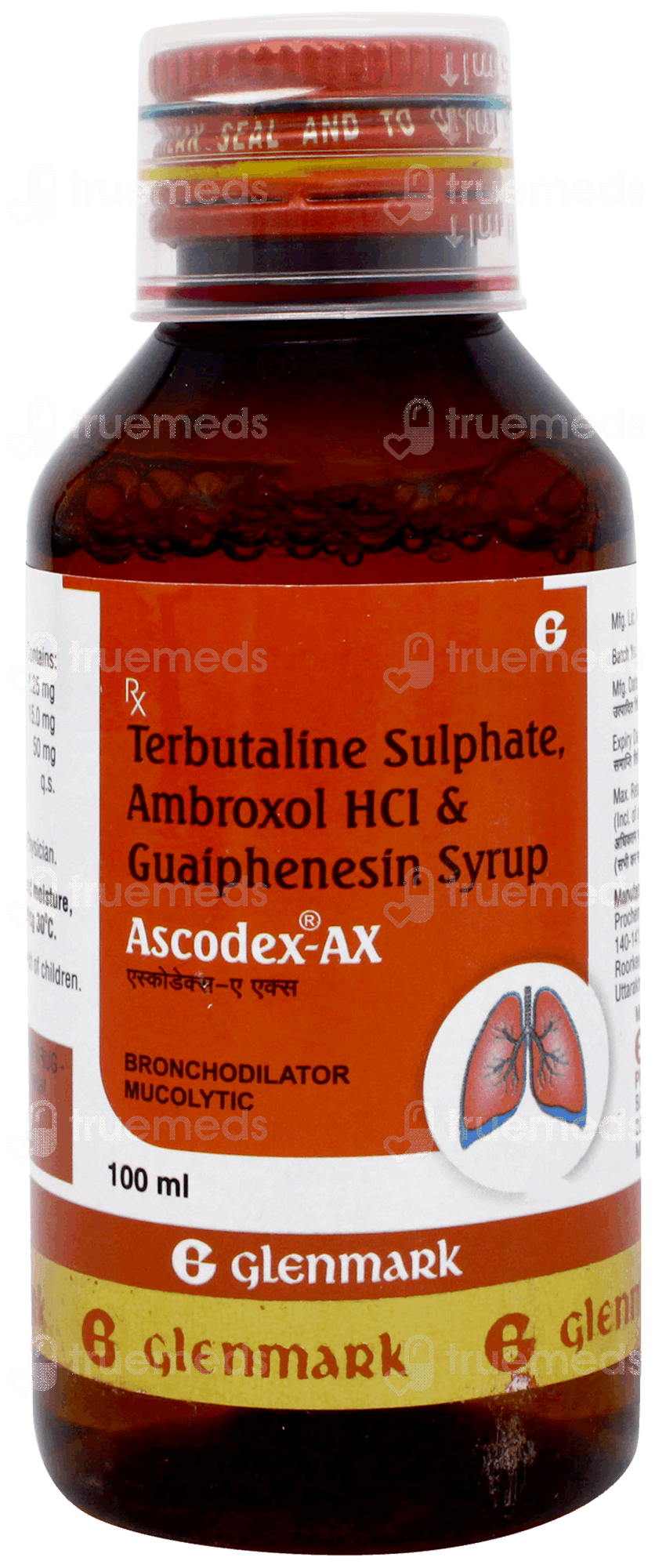 Ascodex Ax Syrup 100 Ml - Uses, Side Effects, Dosage, Price | Truemeds
