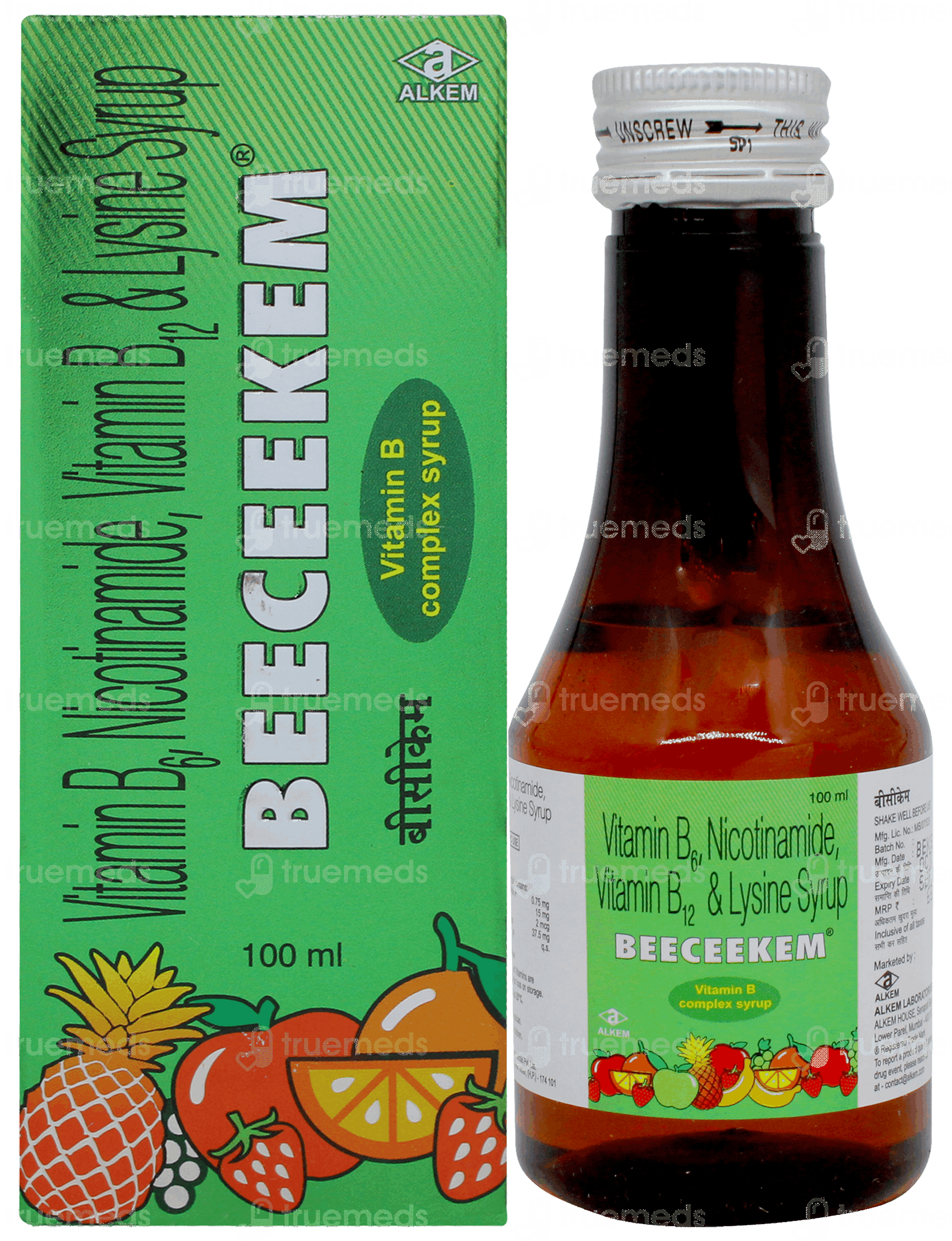 Beeceekem Syrup 100 Ml - Uses, Side Effects, Dosage, Price | Truemeds