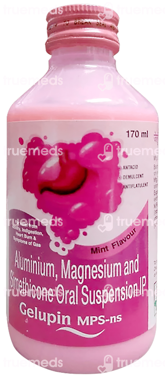 Gelupin Mps Syrup 170 Ml - Uses, Side Effects, Dosage, Price | Truemeds