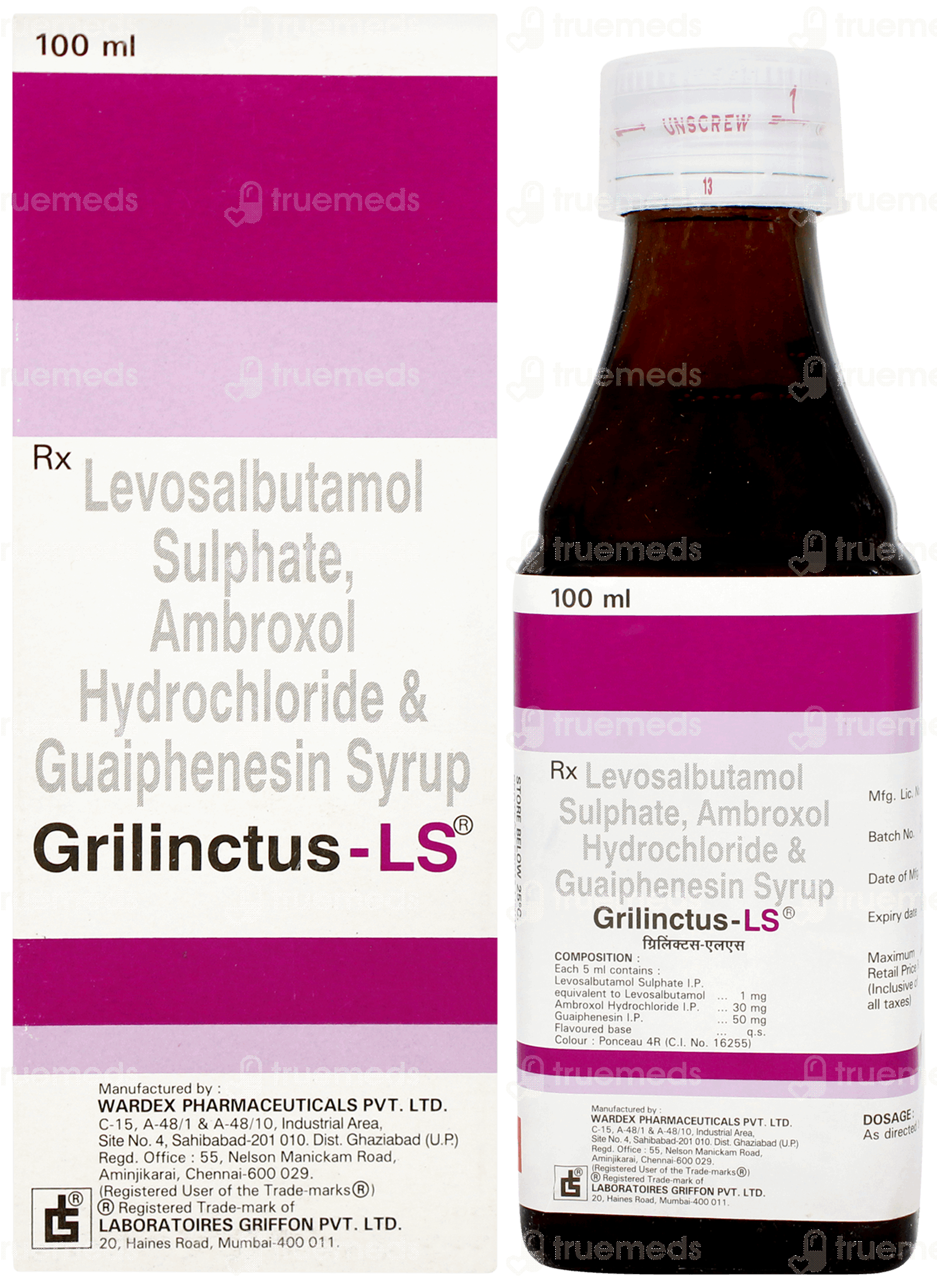 Grilinctus Ls Syrup: Uses, Side Effects, Price & Substitutes