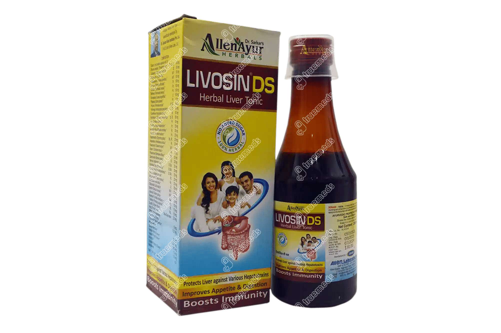 Livosin Ds Syrup 200 Ml - Uses, Side Effects, Dosage, Price | Truemeds