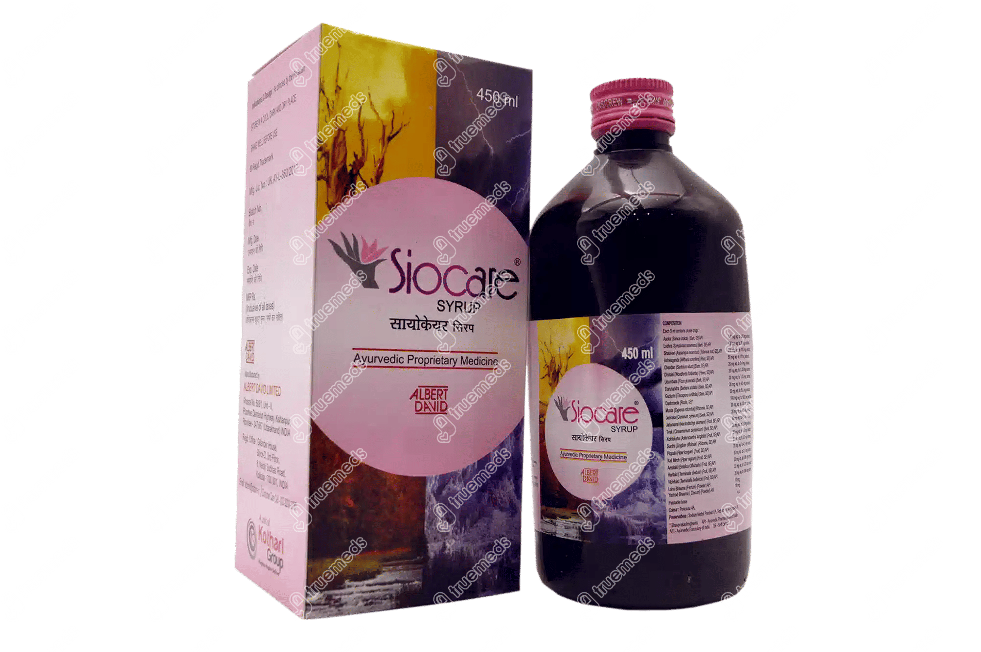 Siocare Syrup 450 Ml - Uses, Side Effects, Dosage, Price | Truemeds
