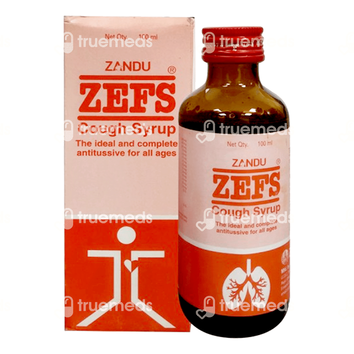 Zandu Zefs Syrup 100 Ml - Uses, Side Effects, Dosage, Price | Truemeds