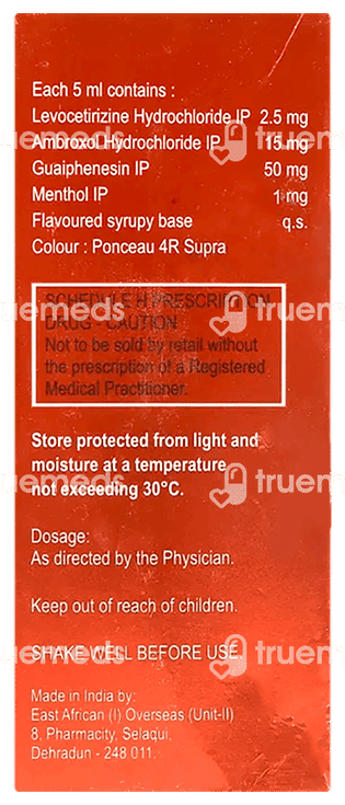 Alkof Ap Plus Syrup 100 Ml - Uses, Side Effects, Dosage, Price | Truemeds