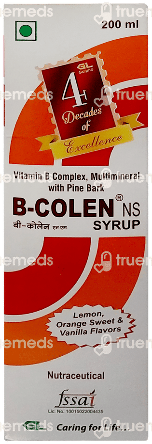 B Colen Ns Syrup 200 Ml - Uses, Side Effects, Dosage, Price | Truemeds