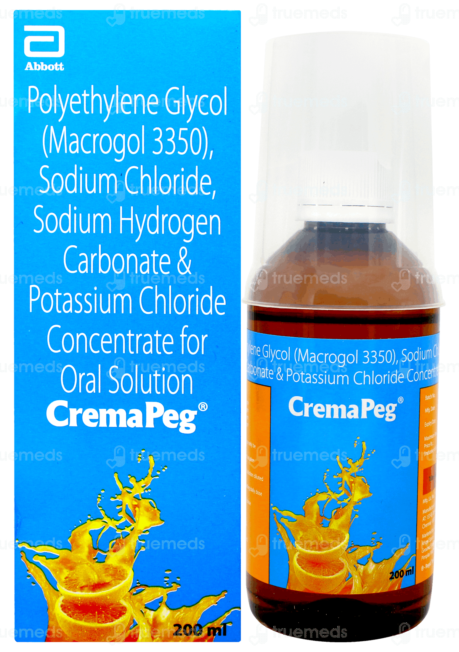 Cremapeg Syrup 200 ML | Order Cremapeg Syrup 200 ML Online at Truemeds