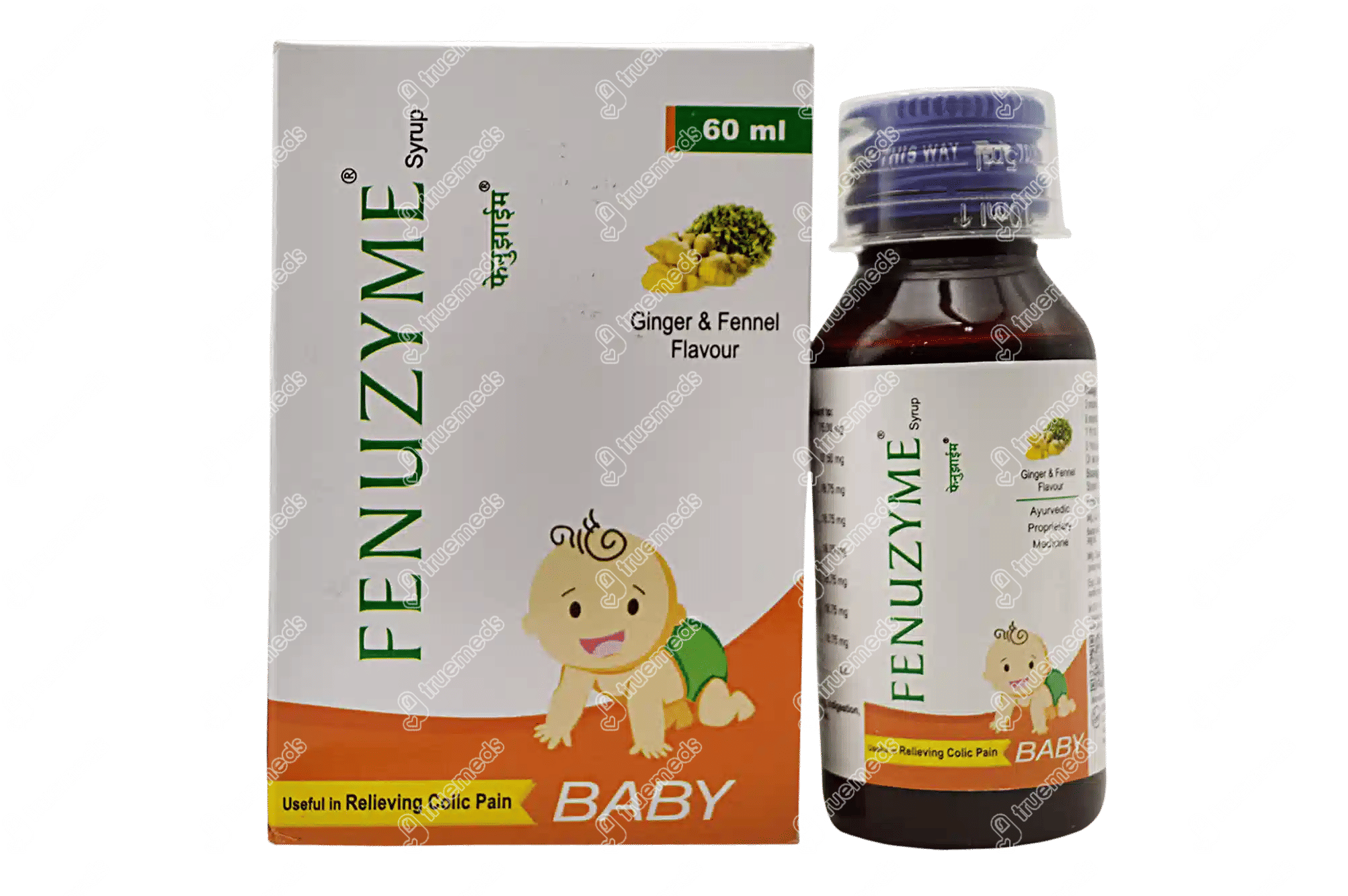 Fenuzyme Syrup 60 Ml - Uses, Side Effects, Dosage, Price | Truemeds