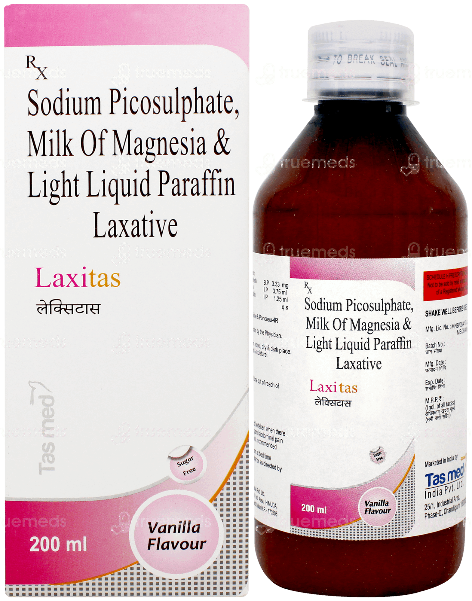 Laxitas Syrup 200 ML | Order Laxitas Syrup 200 ML Online at Truemeds