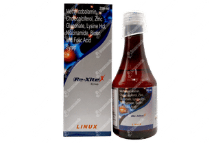 Rexite Syrup 200 Ml - Uses, Side Effects, Dosage, Price | Truemeds