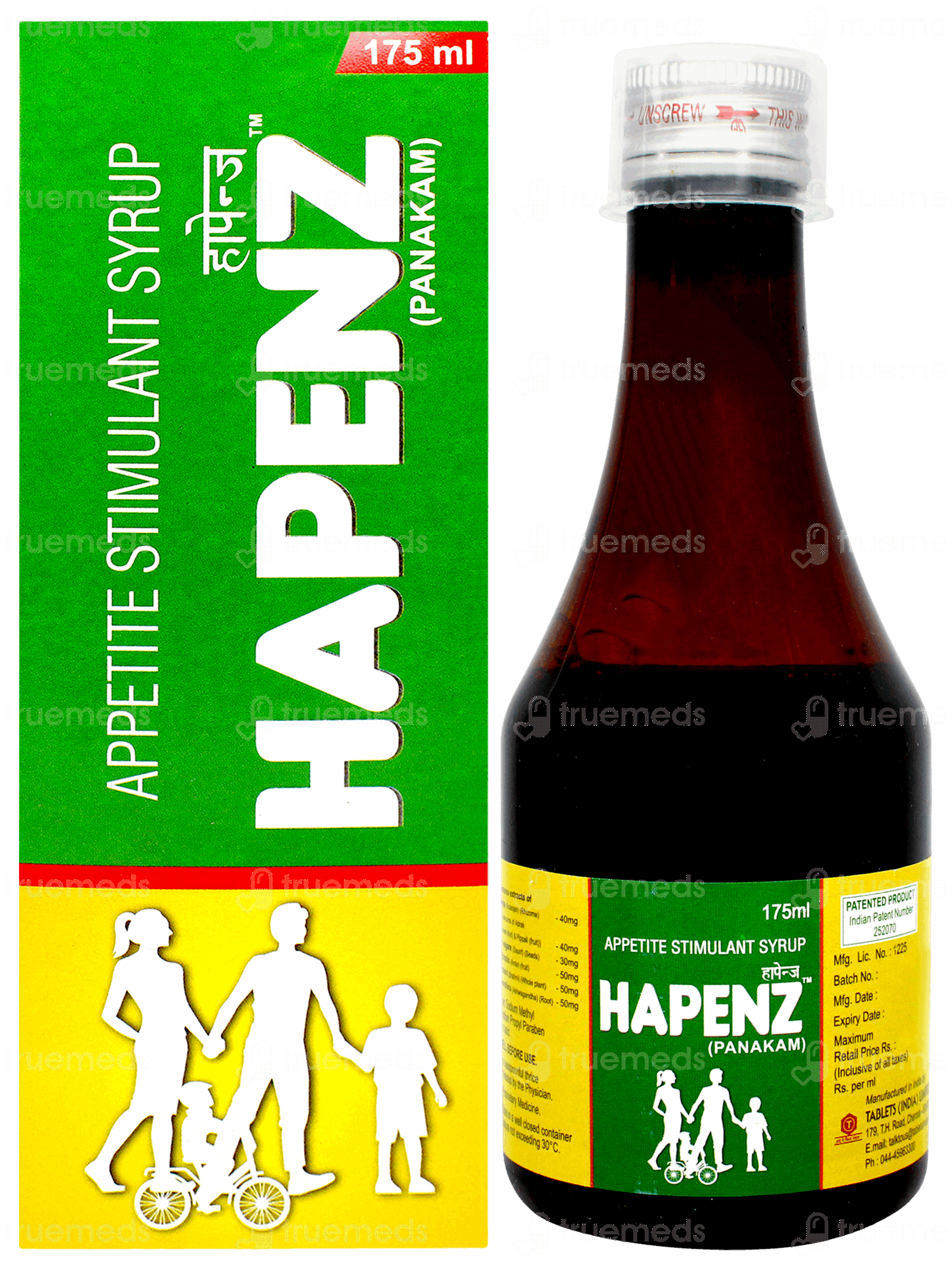 Hapenz Syrup: Uses, Side Effects, Price & Substitutes