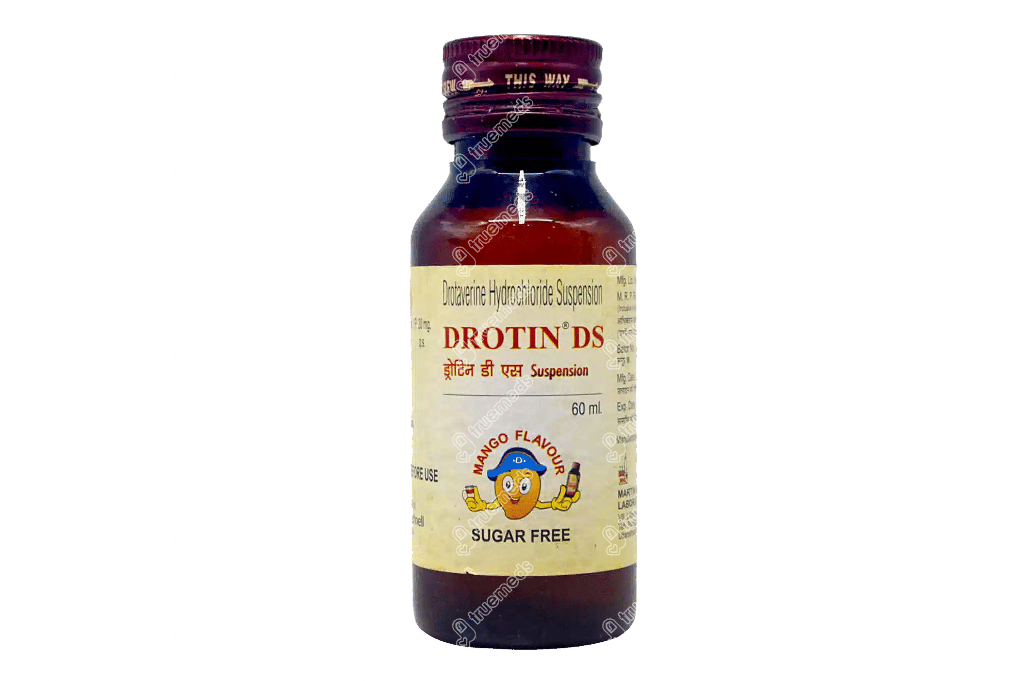 Drotin Ds Syrup 60 ML | Order DROTIN DS SYRUP 60 ML Online at Truemeds