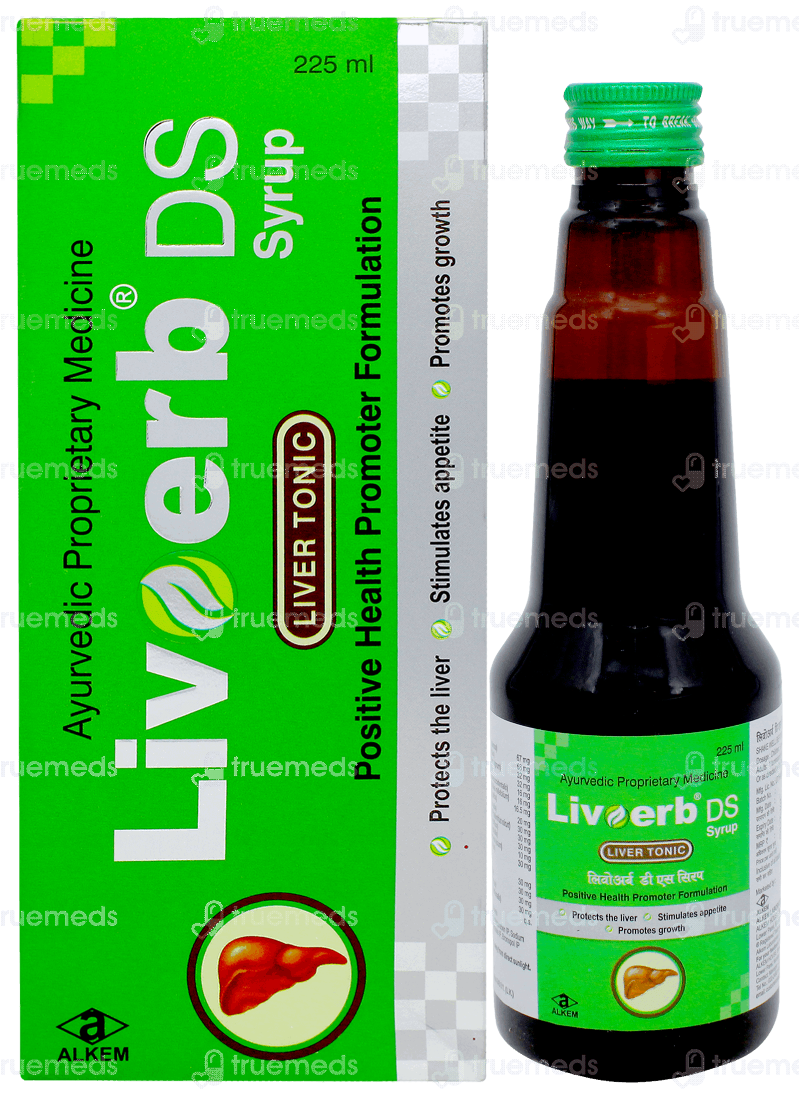 Livoreb Ds Syrup 225 Ml - Uses, Side Effects, Dosage, Price | Truemeds