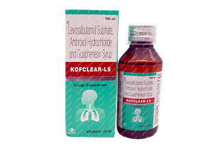 Kofclear Ls Cough Syrup 100ml - Uses, Side Effects, Dosage, Price | Truemeds