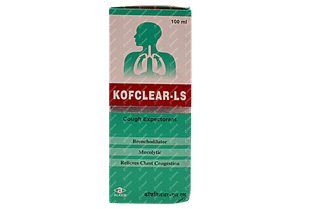 Kofclear Ls Cough Syrup 100ml - Uses, Side Effects, Dosage, Price | Truemeds
