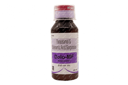 Dolo Mf 100/250 MG Suspension 60 ML - Uses, Side Effects, Dosage, Price ...