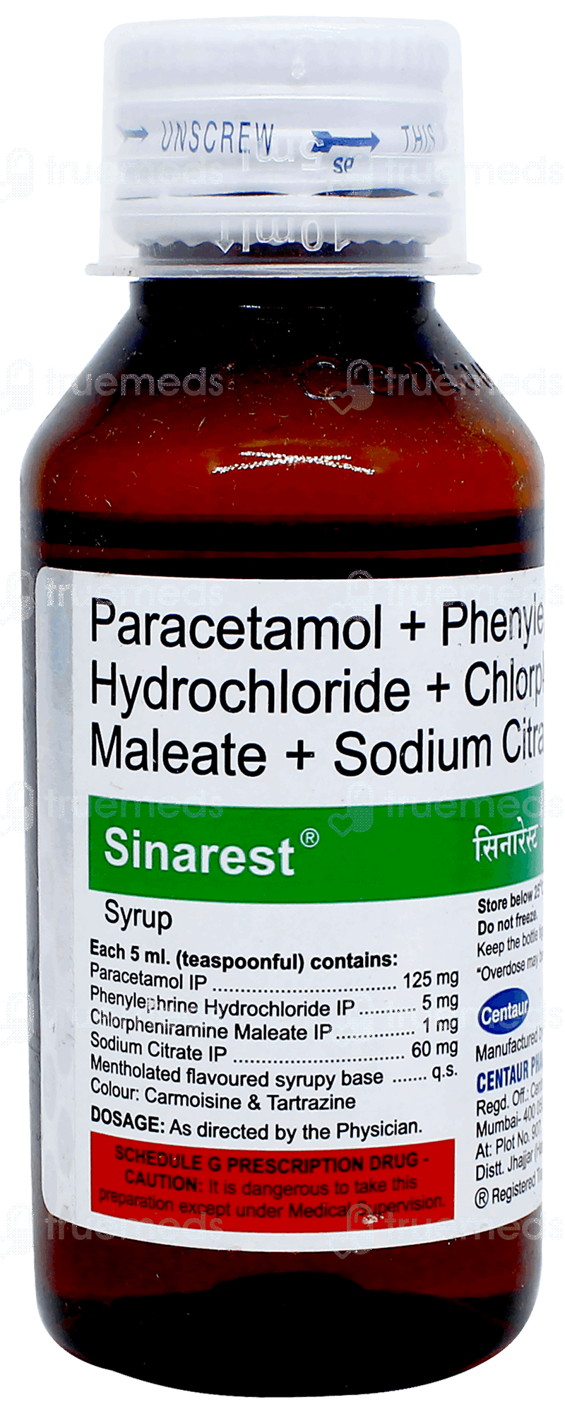 Sinarest Syrup: Uses, Side Effects, Price & Substitutes | Upto 20% Off*