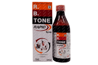 R B Tone Rapid Syrup 225 Ml - Uses, Side Effects, Dosage, Price | Truemeds