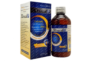 Xtracal P Banana Flavour Suspension200 Ml - Uses, Side Effects, Dosage ...