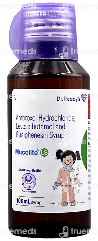 Mucolite Ls Syrup 100 Ml - Uses, Side Effects, Dosage, Price | Truemeds