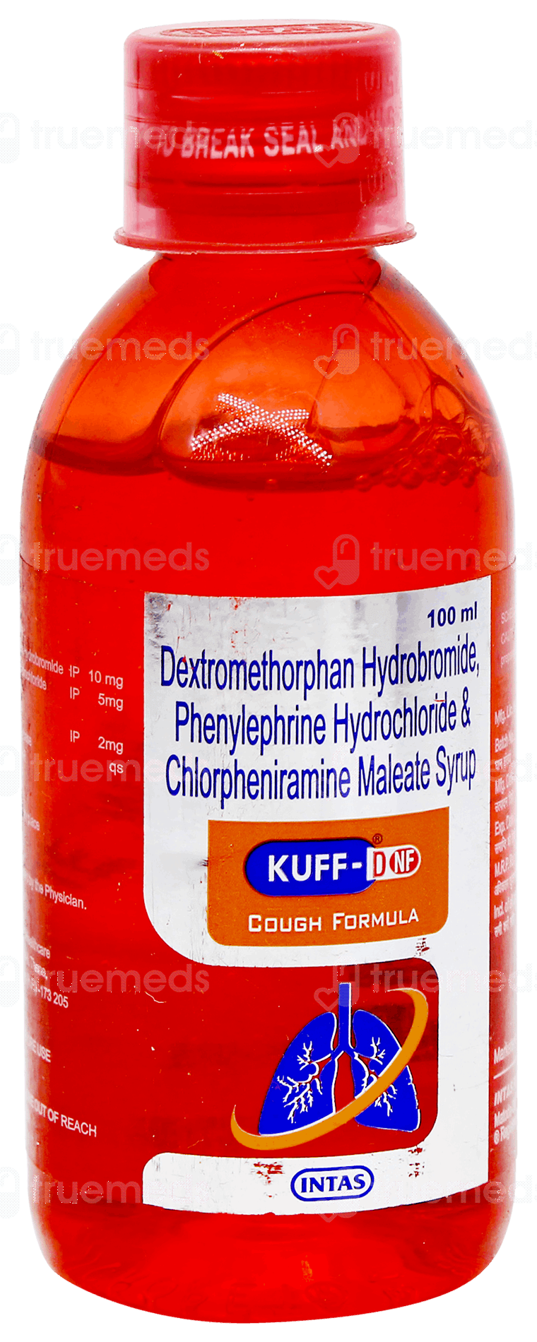 Kuff D Nf Syrup 100Ml: Uses, Side Effects, Price & Substitutes