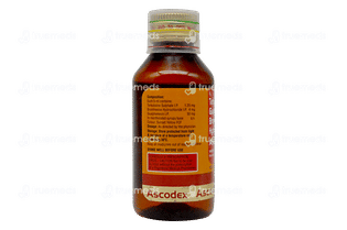 Ascodex Br 501254 Mg Syrup 100 Ml - Uses, Side Effects, Dosage, Price ...