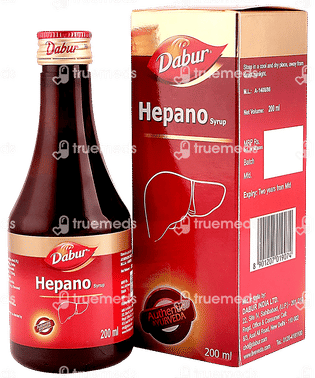 Dabur Hepano Syrup 200 Ml - Uses, Side Effects, Dosage, Price | Truemeds