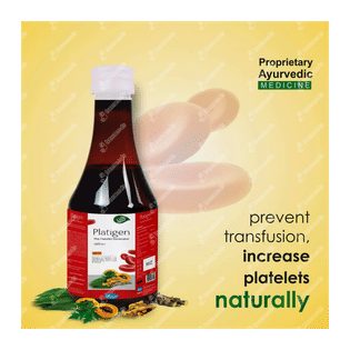 Platigen Syrup 200 Ml - Uses, Side Effects, Dosage, Price | Truemeds