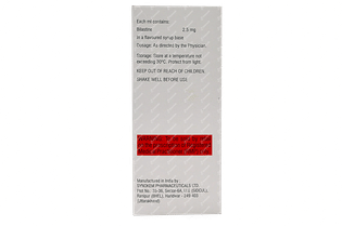 Bilasure 25 Mg Oral Solution 60 Ml - Uses, Side Effects, Dosage, Price ...