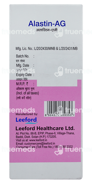 Alastin Ag Syrup 100 ML | Order Alastin Ag Syrup 100 ML Online at Truemeds