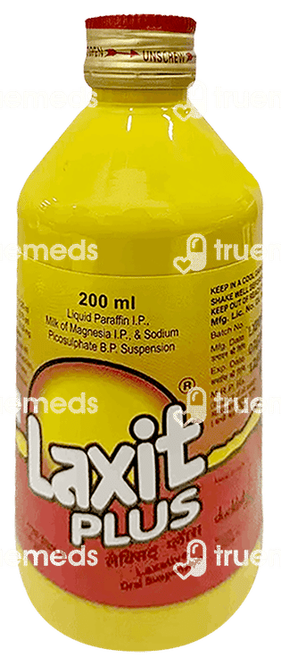 Laxit Plus Syrup 200 ML | Order Laxit Plus Syrup 200 ML Online at Truemeds