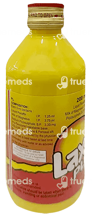 Laxit Plus Syrup 200 ML | Order Laxit Plus Syrup 200 ML Online at Truemeds