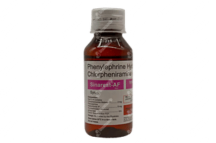 New Sinarest Af 52 Mg Syrup 75 Ml - Uses, Side Effects, Dosage, Price ...