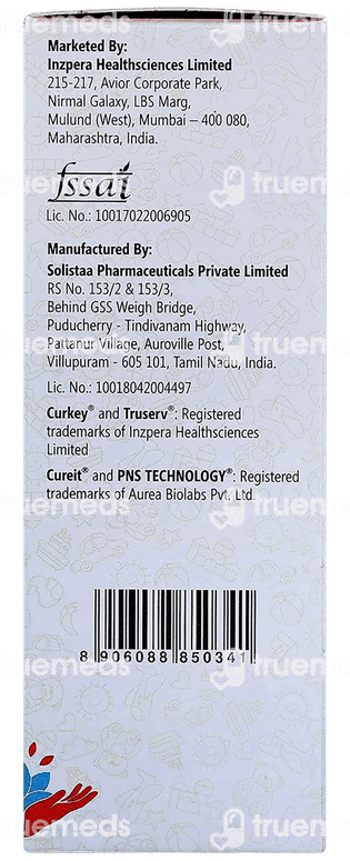 Curkey Syrup 60 Ml - Uses, Side Effects, Dosage, Price | Truemeds