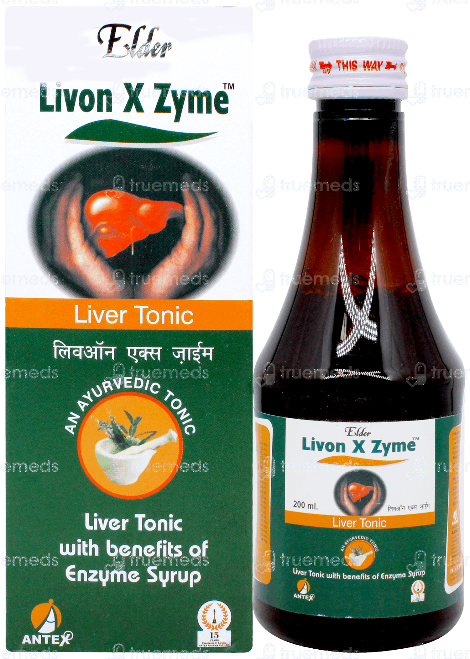 Livon X Zyme Syrup 200 Ml - Uses, Side Effects, Dosage, Price | Truemeds