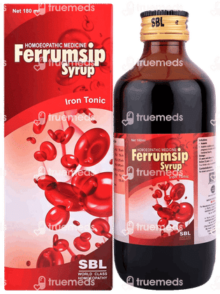 Sbl Ferrum Sip Syrup 180 Ml - Uses, Side Effects, Dosage, Price | Truemeds