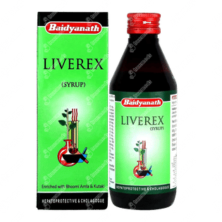 Baidyanath Liverex 200 Ml - Uses, Side Effects, Dosage, Price | Truemeds