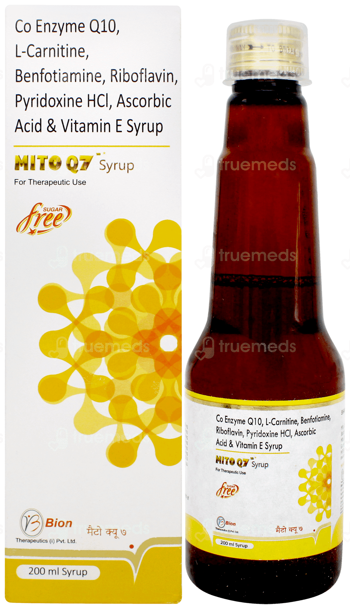 Mito Q7 Sugar Free Syrup 200 Ml - Uses, Side Effects, Dosage, Price ...