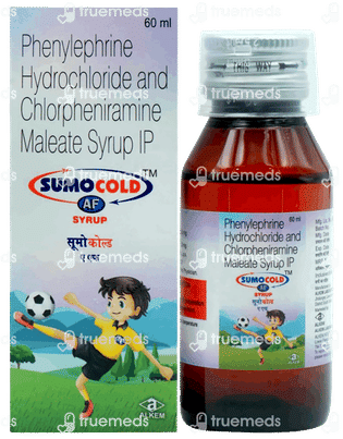 Sumo Cold Af 52 Mg Syrup 60 Ml - Uses, Side Effects, Dosage, Price ...