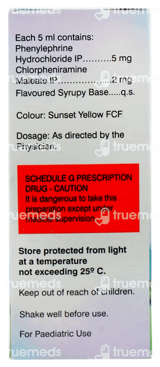 Sumo Cold Af 52 Mg Syrup 60 Ml - Uses, Side Effects, Dosage, Price | Truemeds