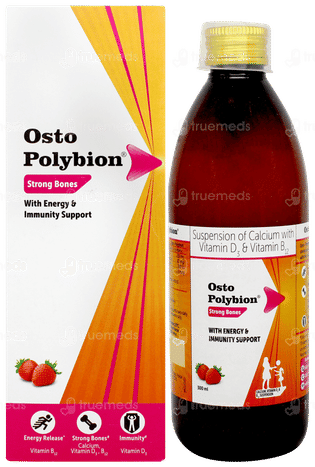Ostopolybion Syrup 300 Ml - Uses, Side Effects, Dosage, Price | Truemeds