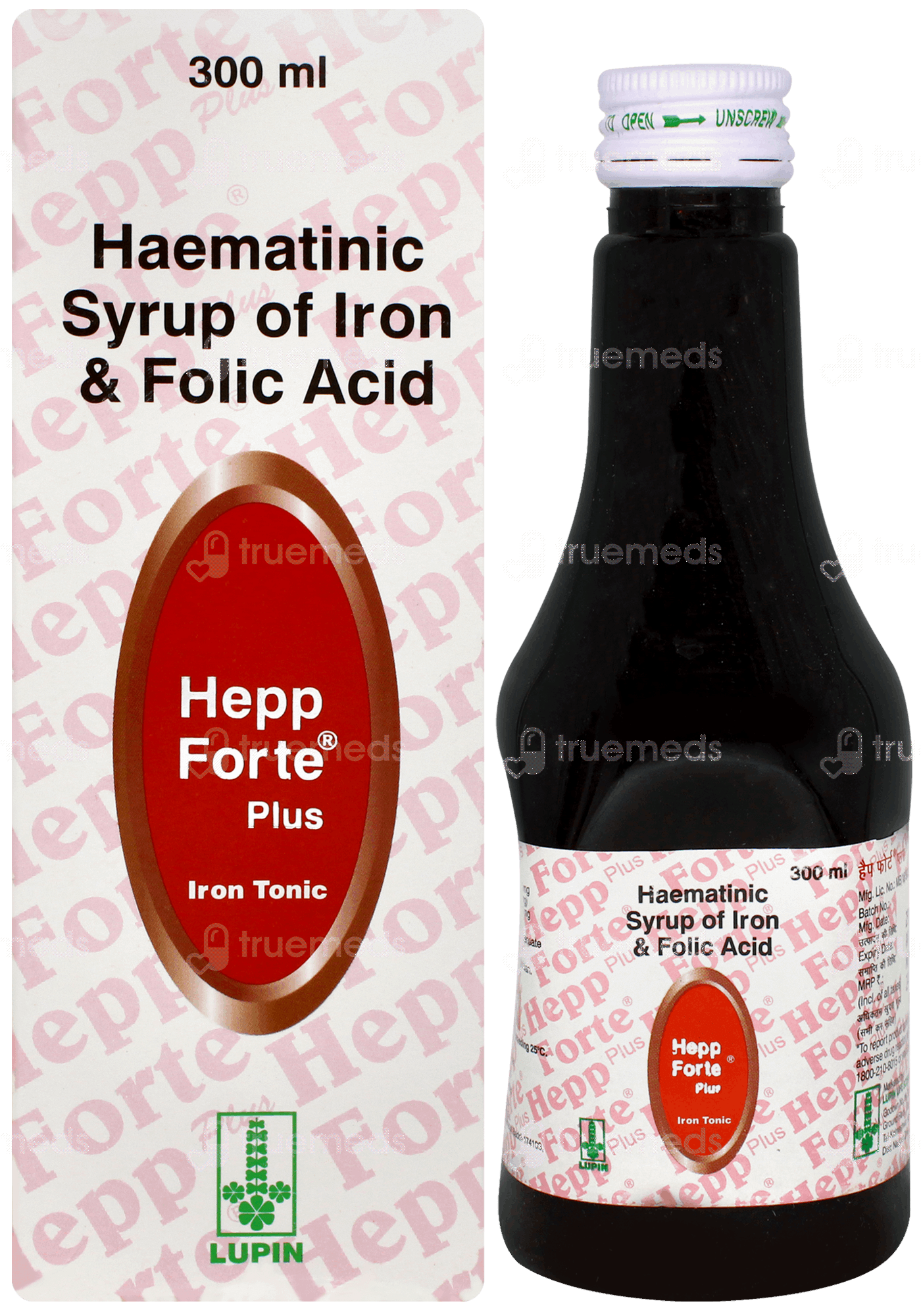 Hepp Forte Plus Iron Tonic 300ml - Uses, Side Effects, Dosage, Price ...