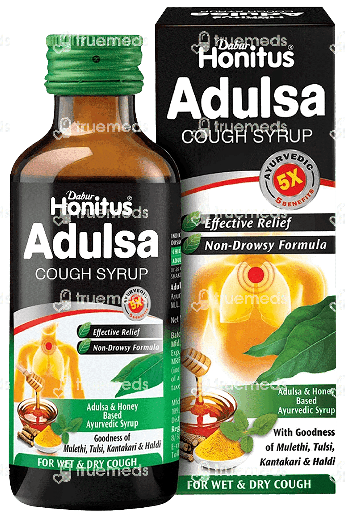 Dabur Honitus Adulsa Cough Syrup 100 Ml Uses Side Effects Dosage