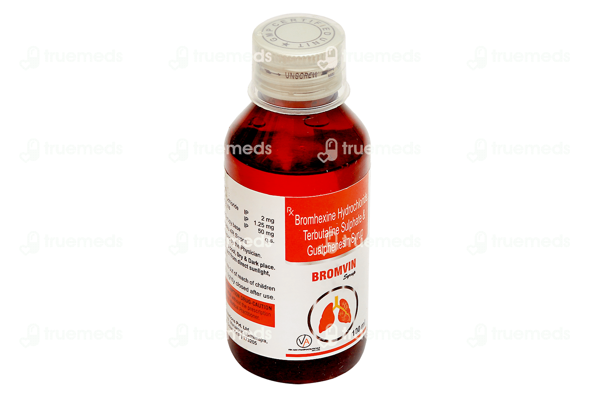 Bromvin Syrup 100 Ml - Uses, Side Effects, Dosage, Price | Truemeds