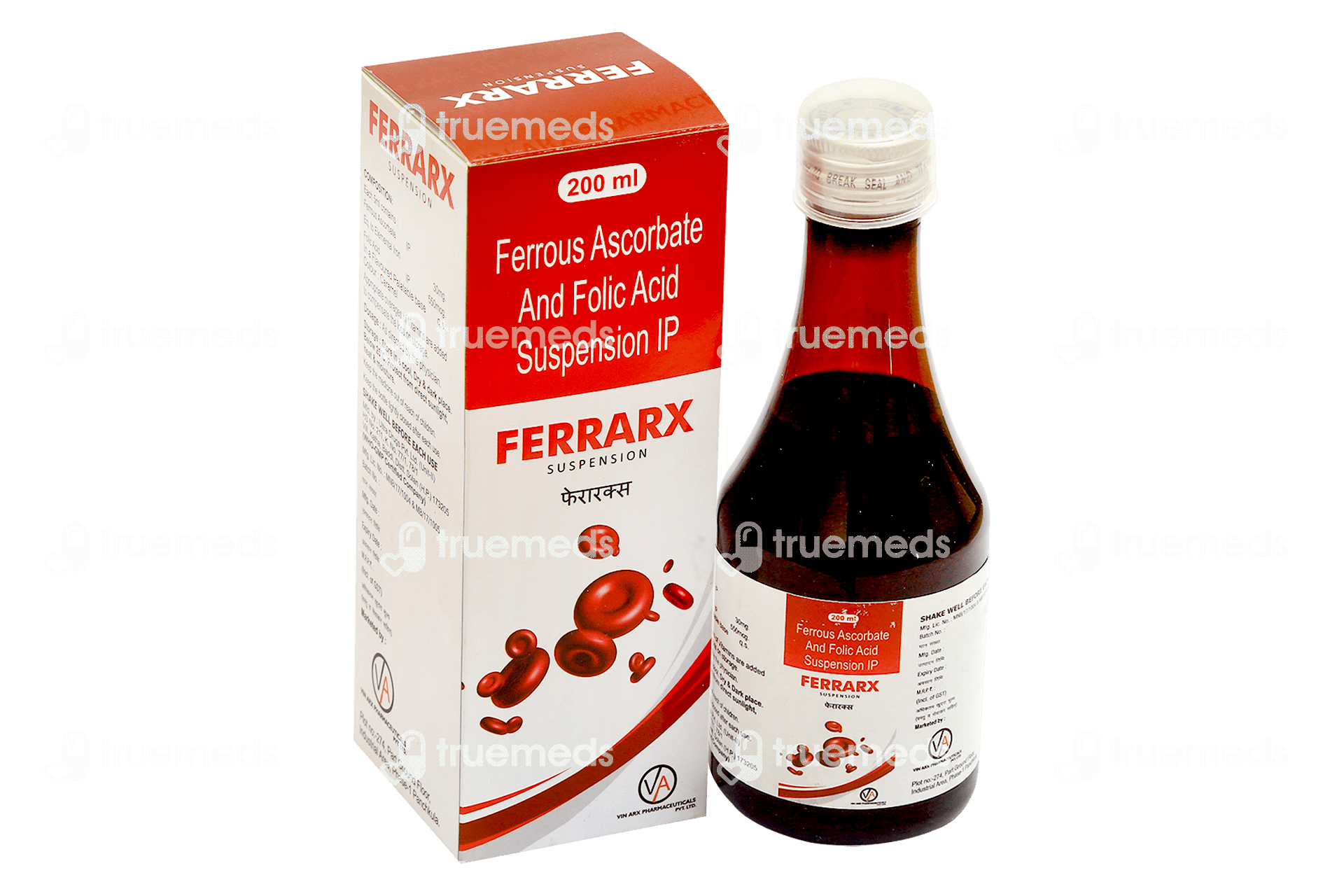 Ferrarx Syrup 200 Ml - Uses, Side Effects, Dosage, Price | Truemeds